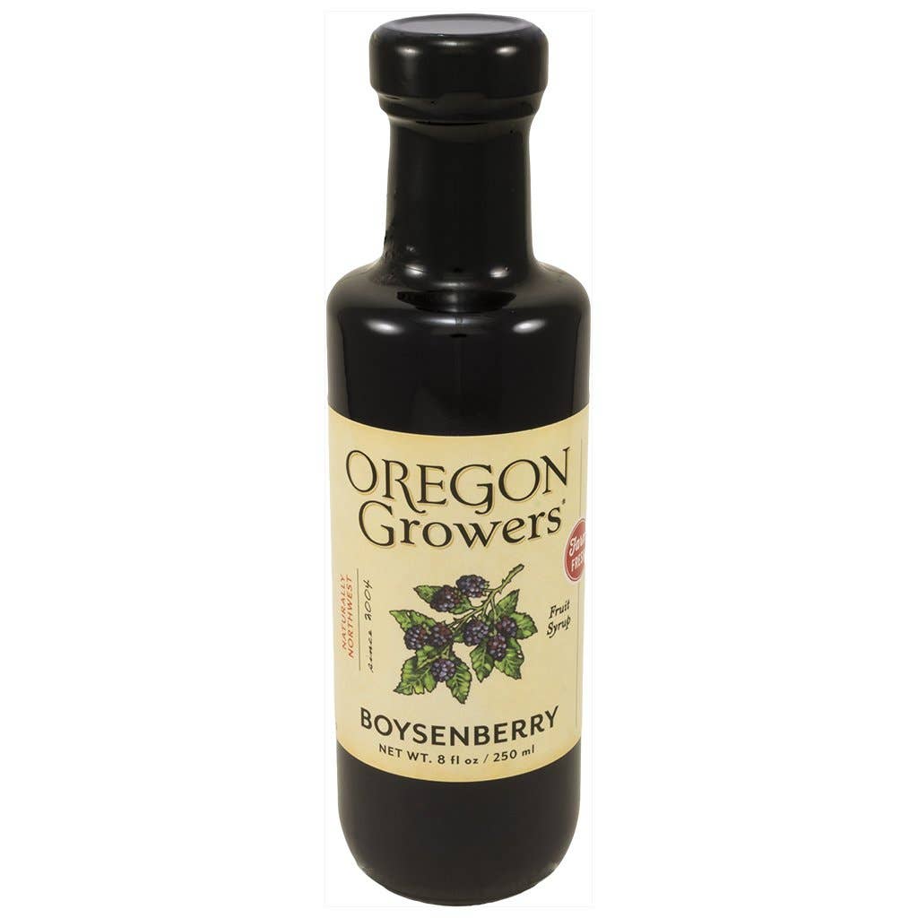 Boysenberry Fruit Syrup 8 oz Oregon Grower Grown & Made in USA ...