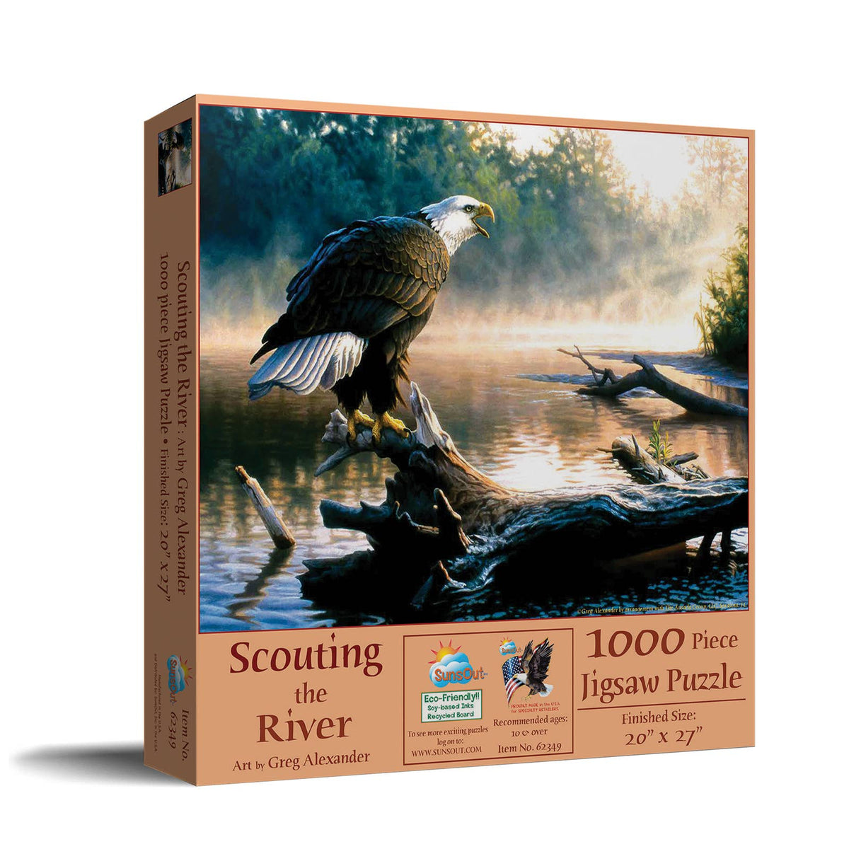 Scouting the River 1000 pc Puzzle 0924 Made in USA – MadeinUSAForever