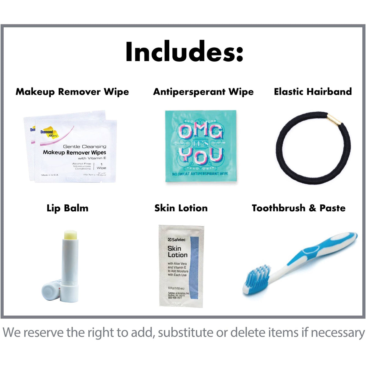 New: 2-Pack of Sleep-Over Kits: Your Essential Overnight Beauty Kit Ma ...