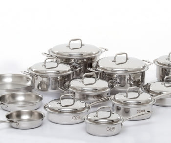 21 Piece Stainless Steel Cookware Set USA Made – MadeinUSAForever
