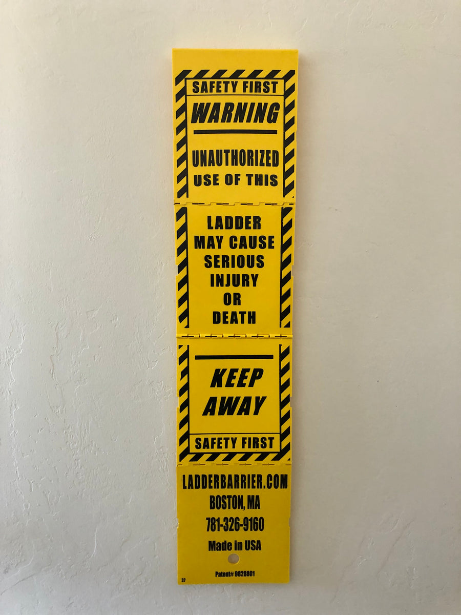 Clearance; Ladder Barrier Safety Tool Made in USA – MadeinUSAForever