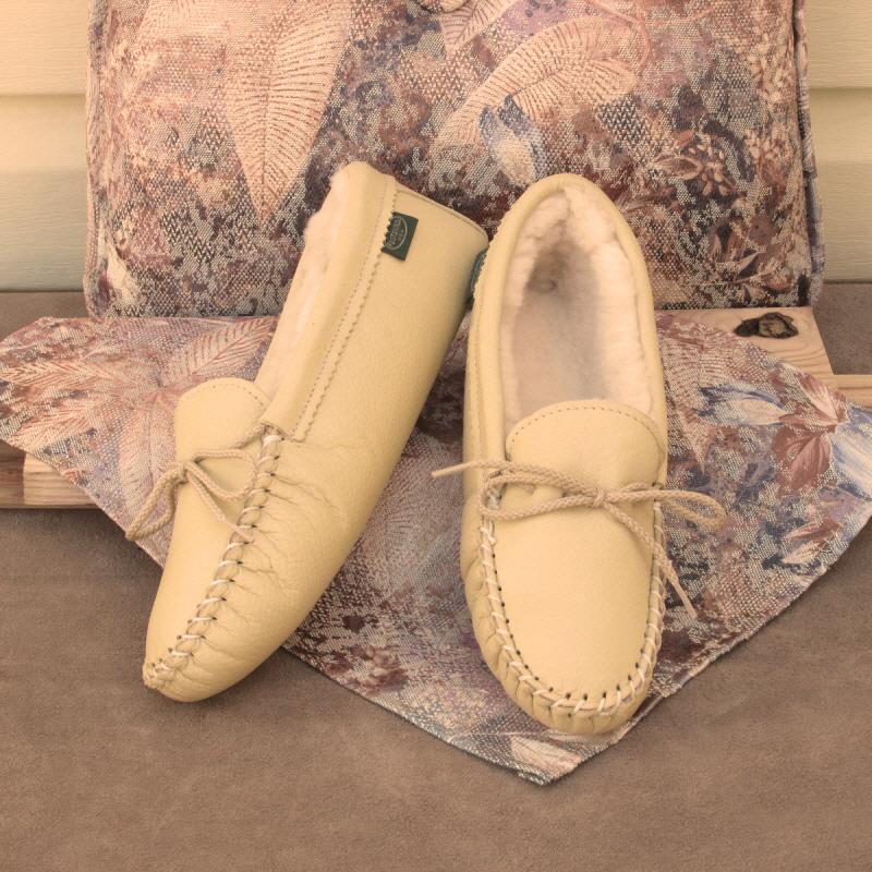 Women's Softsole Sheepskin Slippers Made in America by Footskins 2200S ...